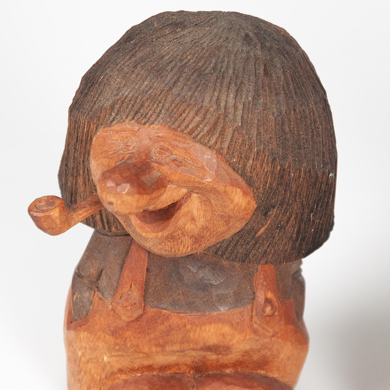 BENGT BRASK. WOOD CARVED TROLLS. 3 parts. Art - Sculptures & Bronzes ...