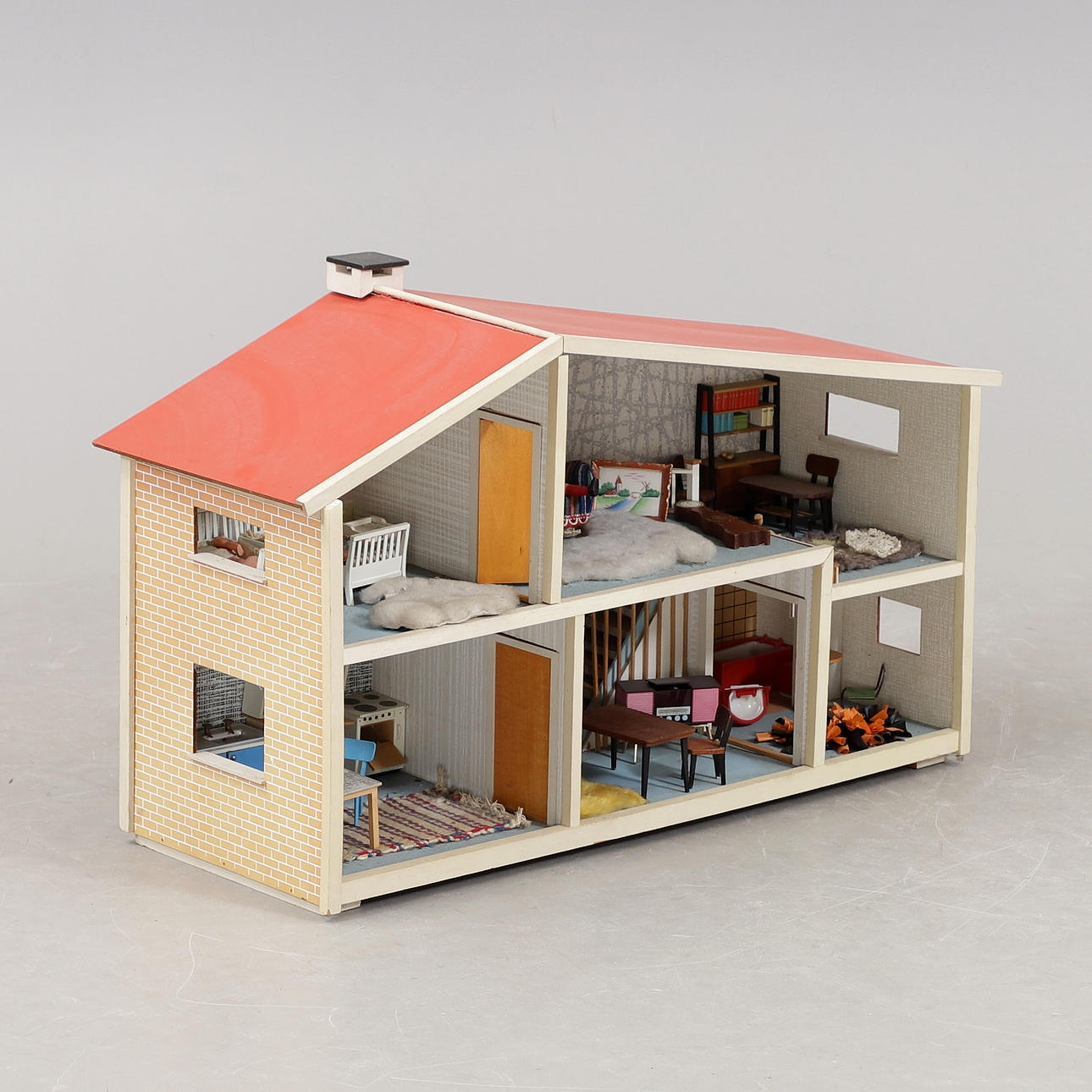 DOCKHUS, Lundby, 1950/60-tal. Leksaker - Leksaker - Auctionet