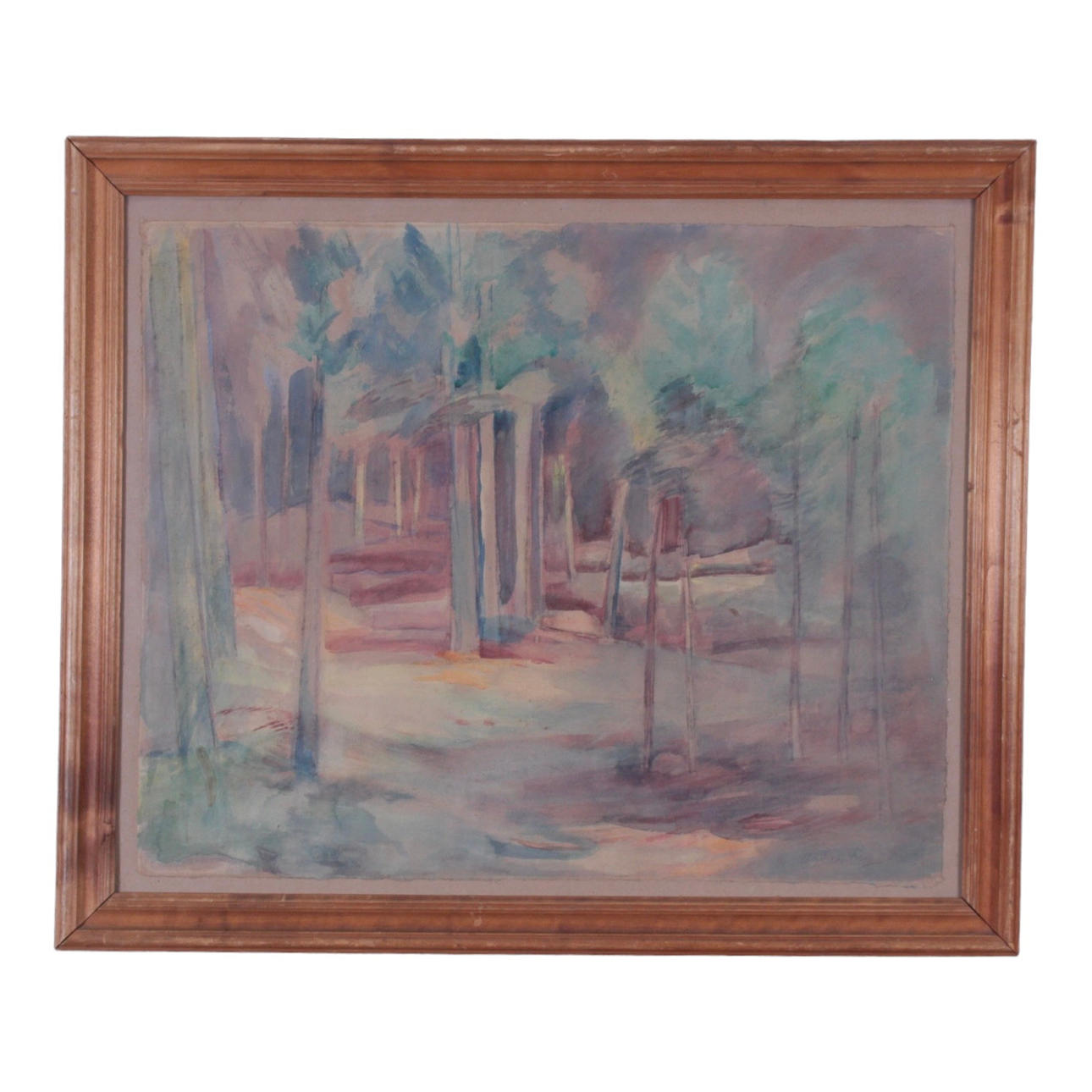 ANDREAS FRIIS. Akvarell. Konst - Måleri - Auctionet
