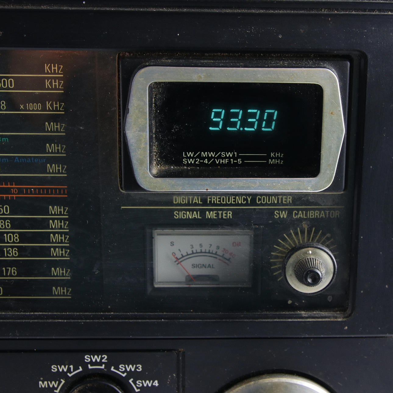RADIO, Mark, Double Conversion, so-called "world radio", Japan, 1980s ...