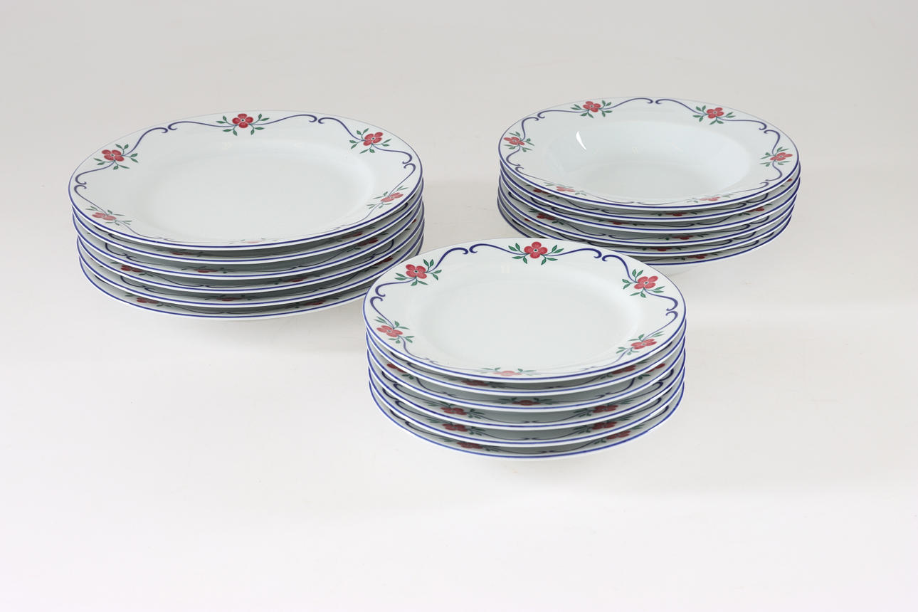 SERVIS, 36 dlr, Sundborn, Rörstrand. Keramik & Porslin - Serviser ...