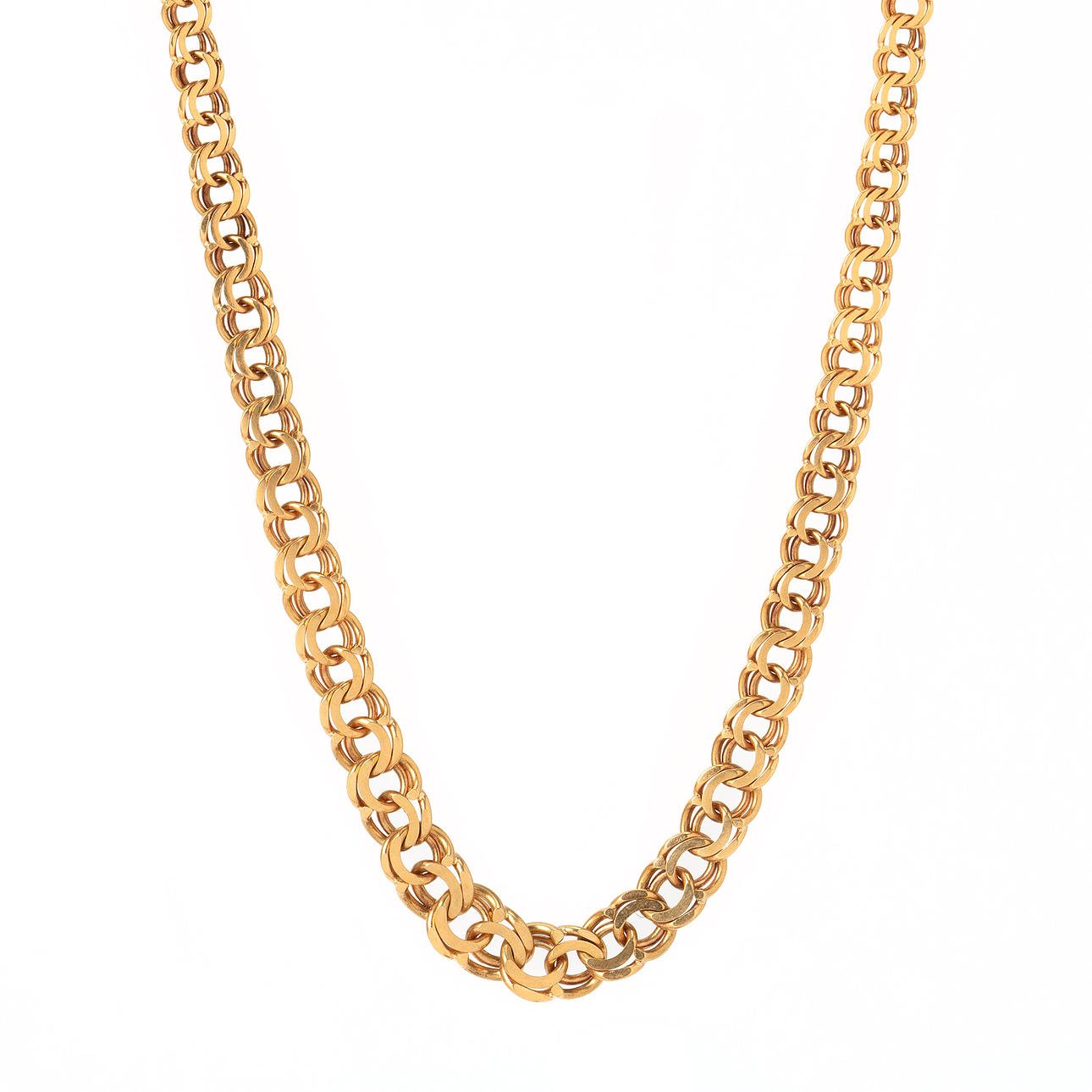 NECKLACE, 18K gold, RA gold, Stockholm, 1990. Jewellery & Gemstones ...
