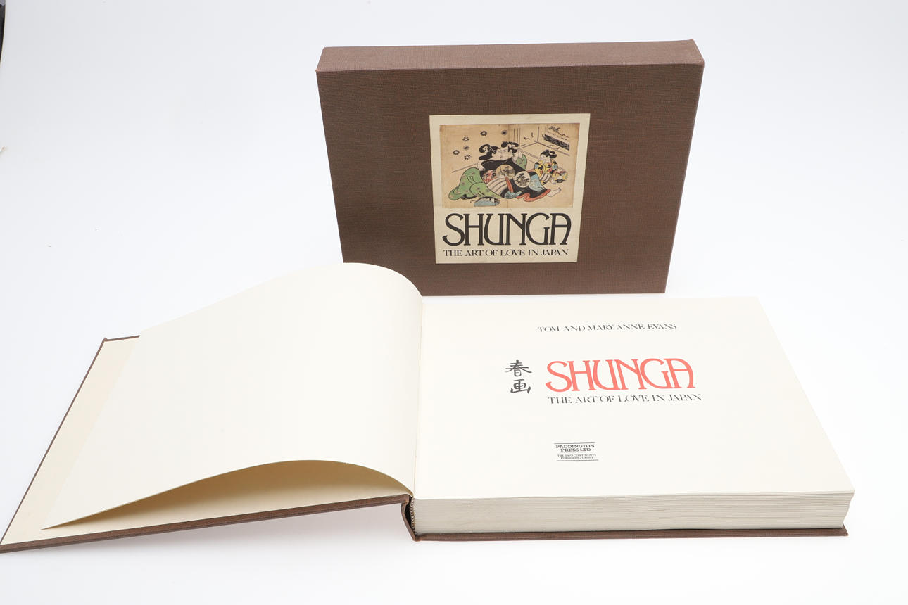 SHUNGA - THE ART OF LOVE IN JAPAN AND OTHER ORIENTAL REFERENCE BOOKS ...
