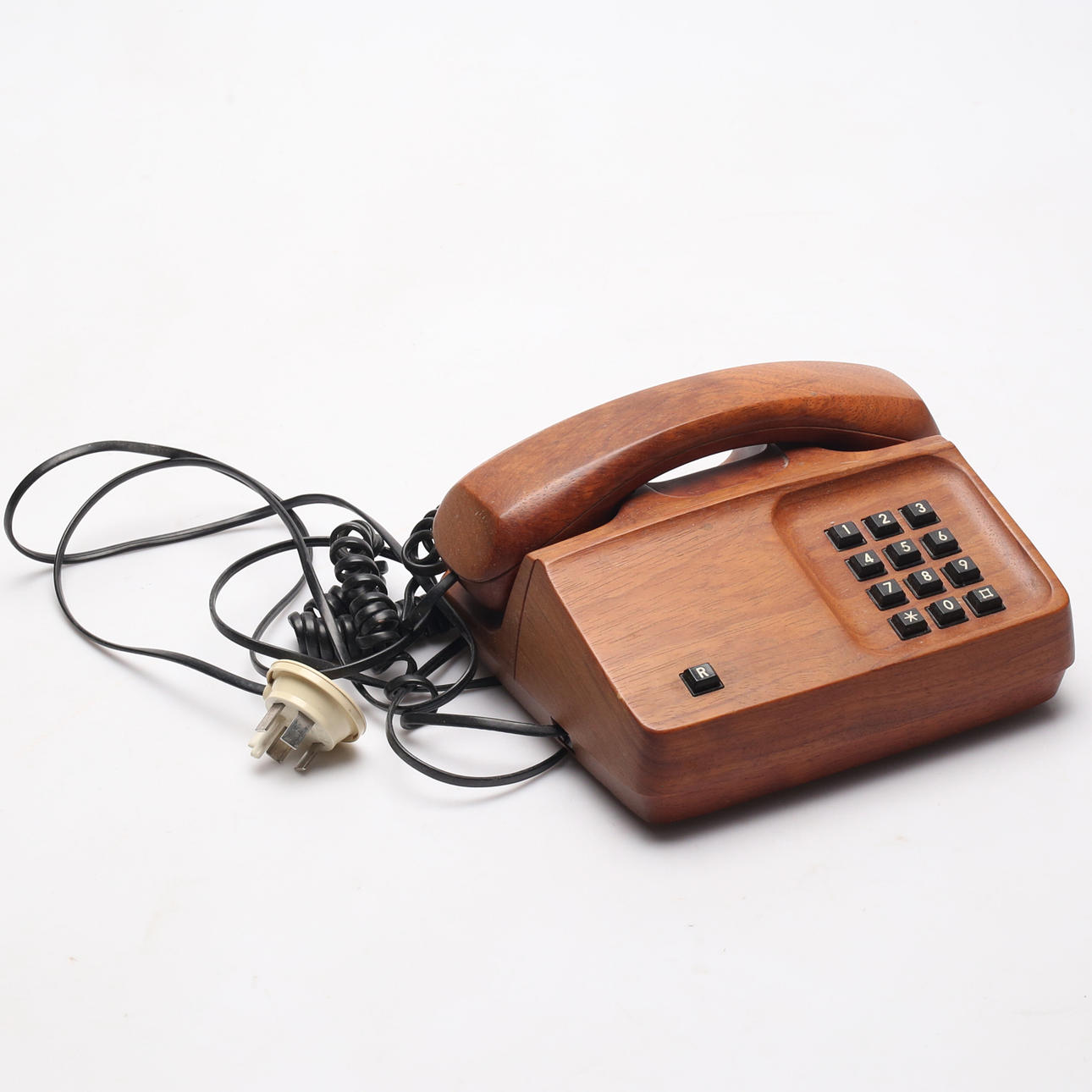 TELEFON, Afrikanskt rosenträ, Carl-Arne Breger, Diavox. Samlarföremål ...