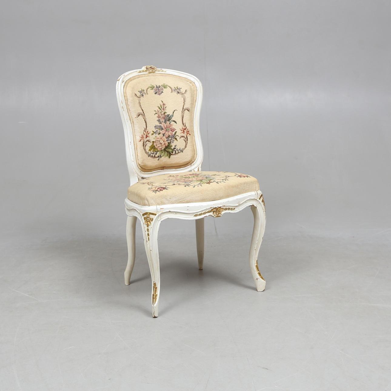 STOL, rokoko, 1700-tal. Möbler - Fåtöljer & Stolar - Auctionet