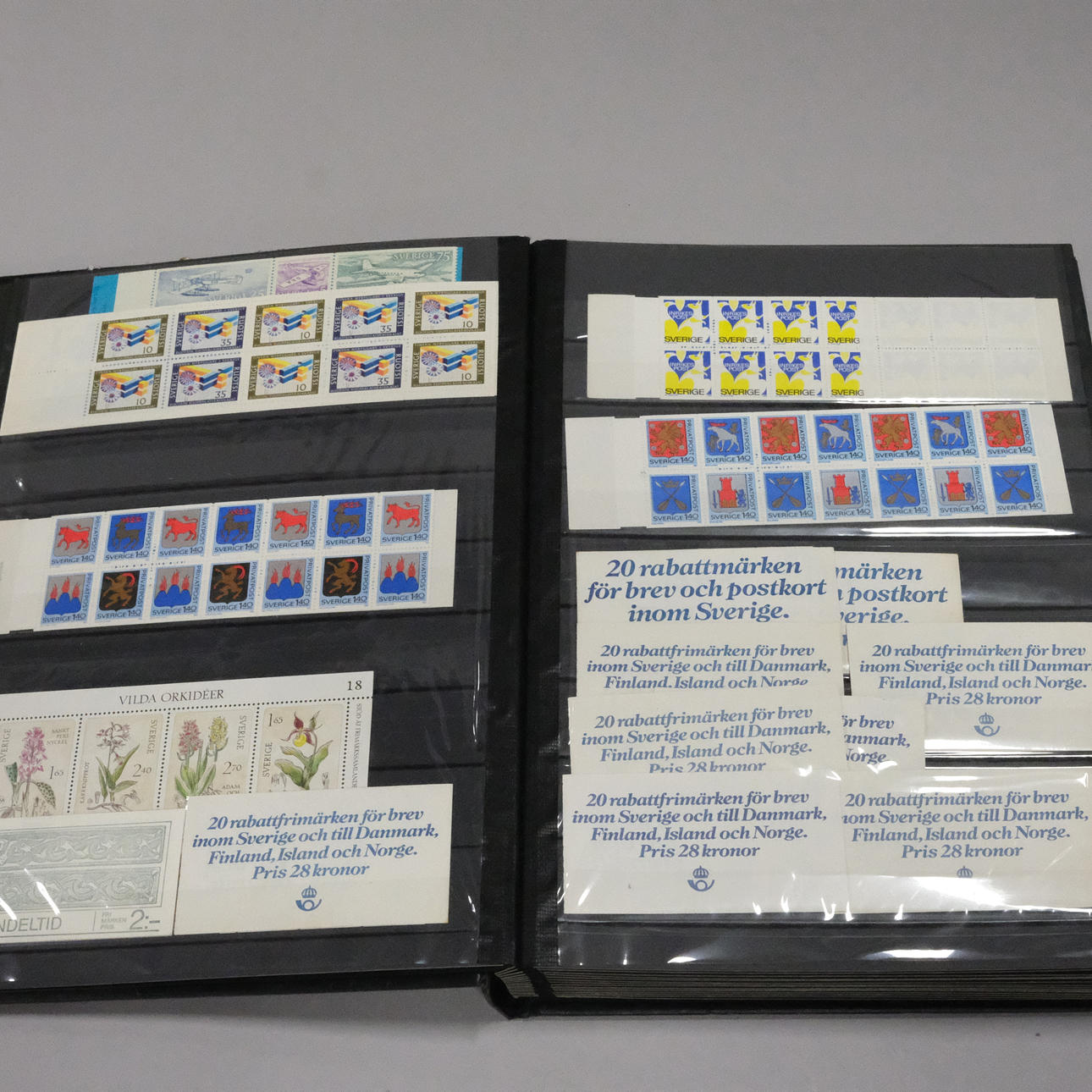 A Collection OF SWEDISH POSTAL STAMPS. Coins, Medals & Stamps - Stamps ...