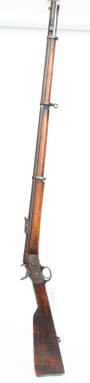 (302) RIFLE, Swedish, Rollingblock, made by Husqvarna, model 1867 ...