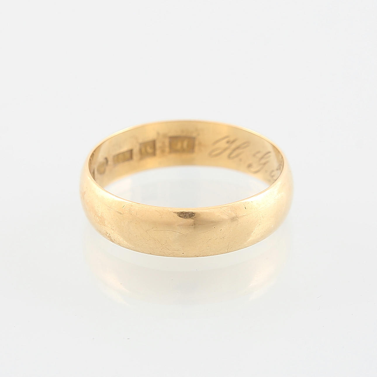 RING, guld 18K, vikt 4,62 gram. Smycken & Ädelstenar - Ringar - Auctionet