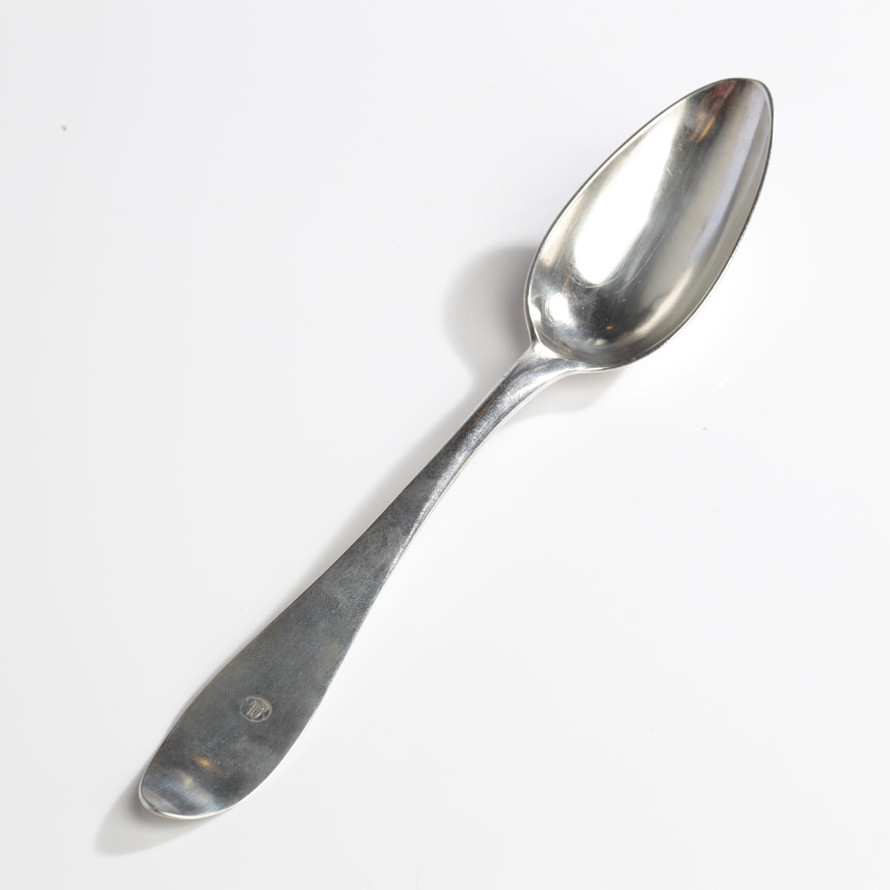 JOHAN MALMSTEDT. (mästare verksam 1783-1831). Matsked, silver, Göteborg ...