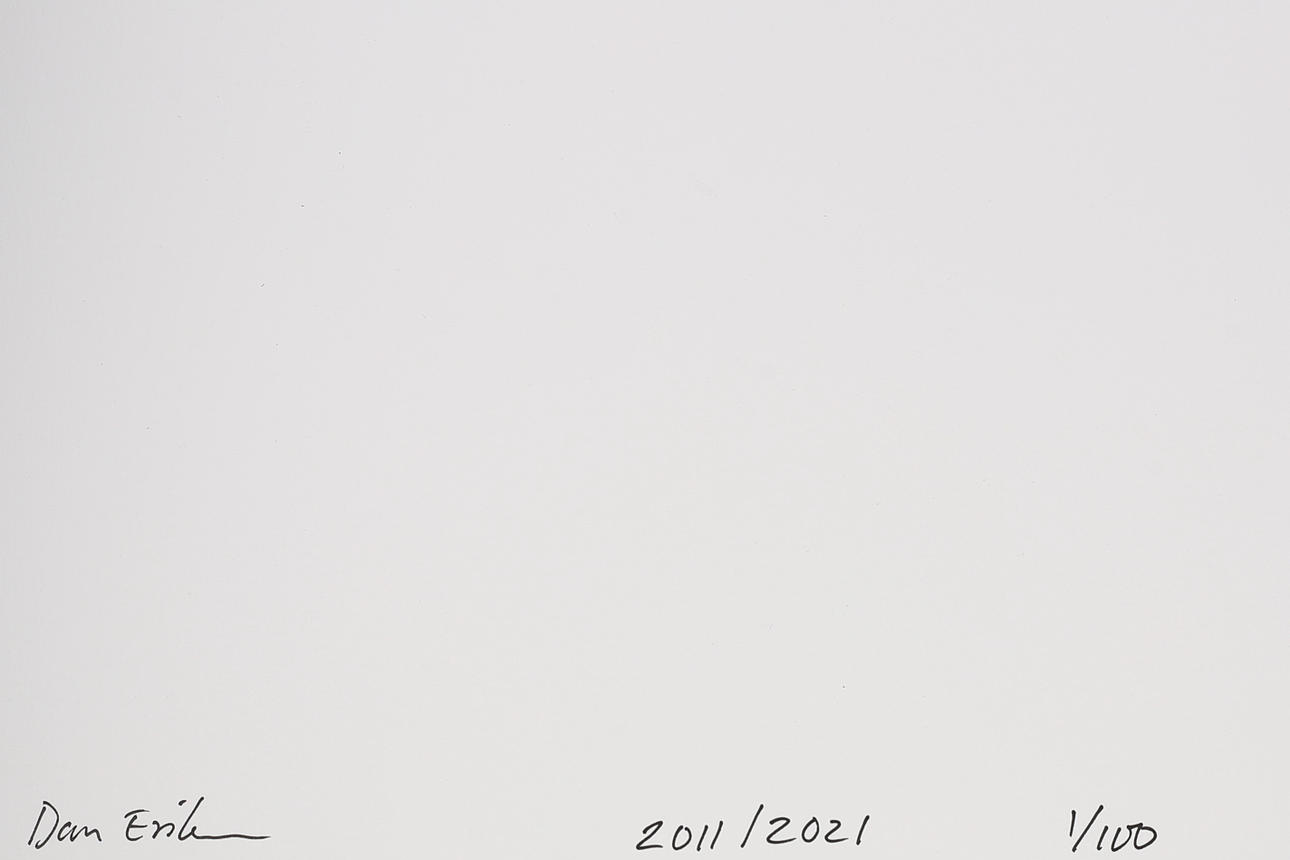 DAN ERIKSSON. Photograph, nude model, 2011/2021, numbered 1/100 and ...