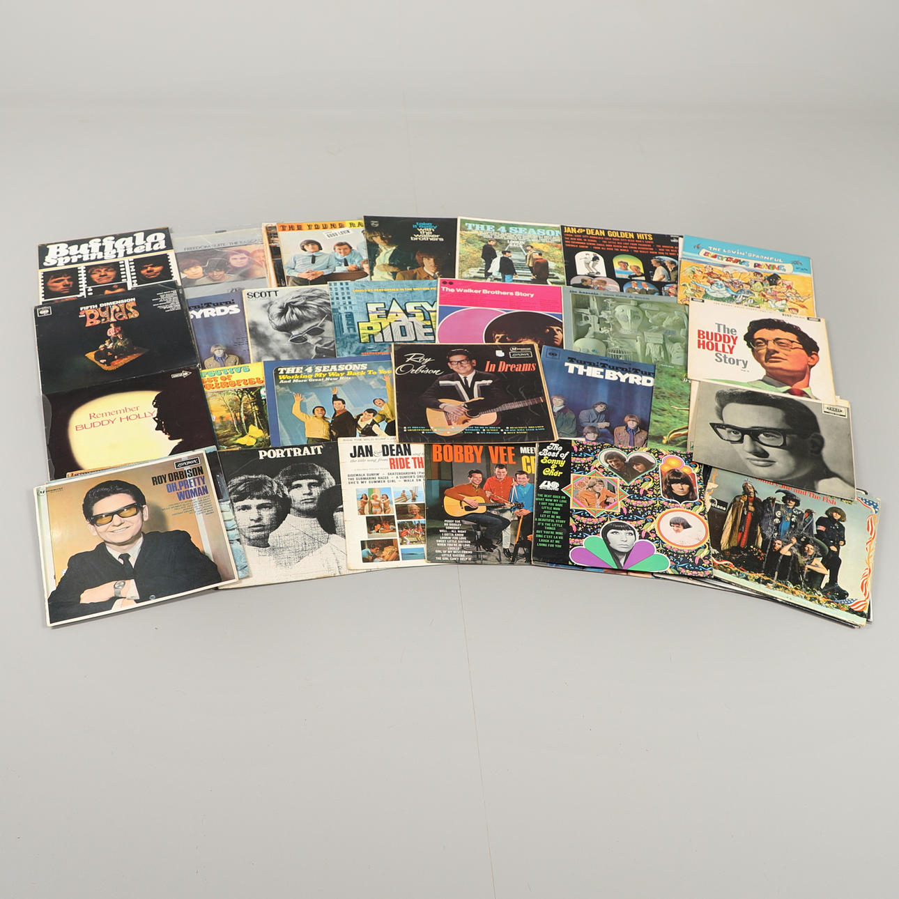 VINTAGE VINYL LP SKIVOR - USA. Samlarföremål - Musikinstrument - Auctionet