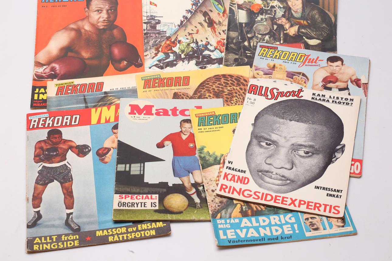 TIDNINGAR, 1940-1970-tal. Leksaker - Serietidningar - Auctionet