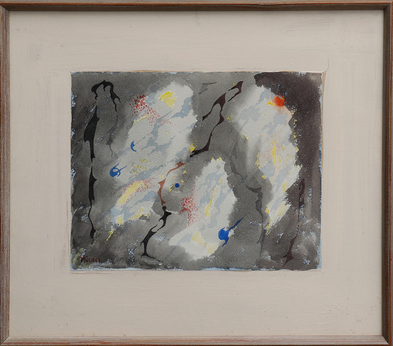 STELLAN MÖRNER. KOMPOSITION. Konst - Måleri - Auctionet