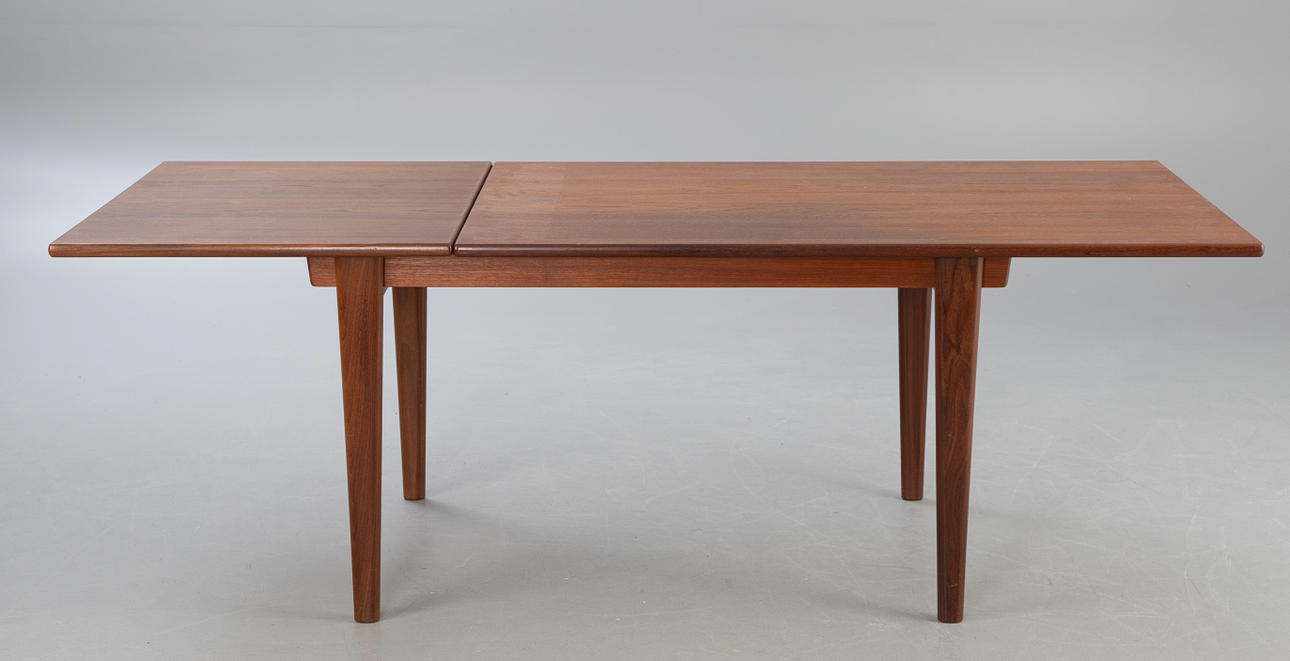 teak matbord, utbyggbart. Möbler - Bord - Auctionet