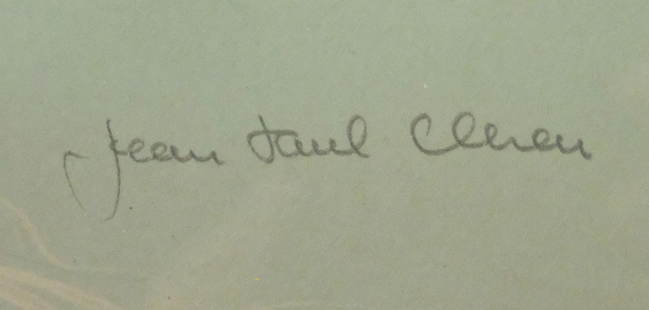 JEAN-PAUL CLEREN. LITOGRAFI. Konst - Grafik - Auctionet