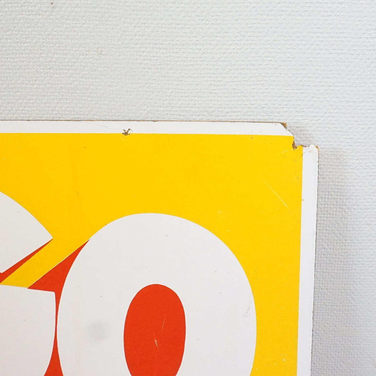 REKLAMSKYLT, papp, "ZINGO", Per Edberg AB. Övrigt - Övrigt - Auctionet