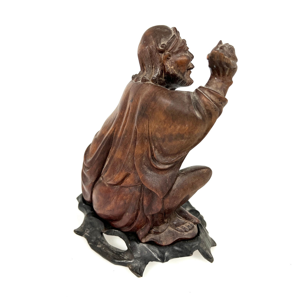 SKULPTUR Skuret trä. Japan 1900-tal. Asiatika - Auctionet