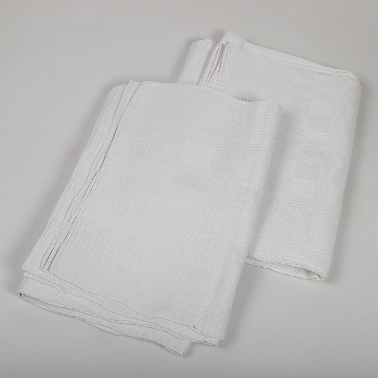 DUKAR, 2 stycken, drällmönstrad linnedamst. Mattor & Textil - Textil ...