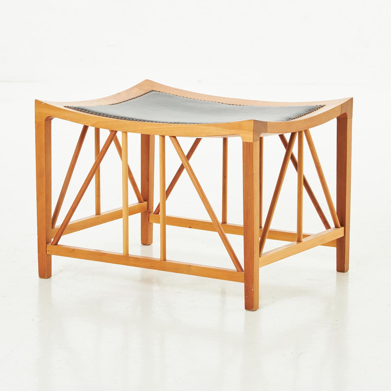 JOSEF FRANK. "Tutankhamun Stool", Swedish Pewter, model number 1063 ...