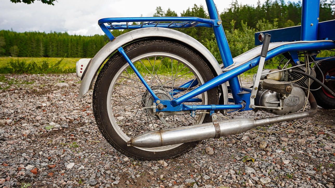 MONARK, flakmoped, tillverkad från 1955-60, Varberg. Fordon, Båtar ...