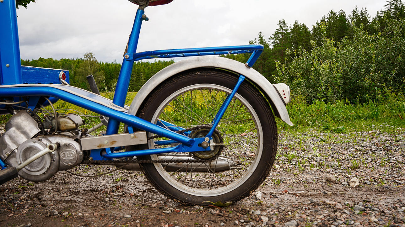MONARK, flakmoped, tillverkad från 1955-60, Varberg. Fordon, Båtar ...