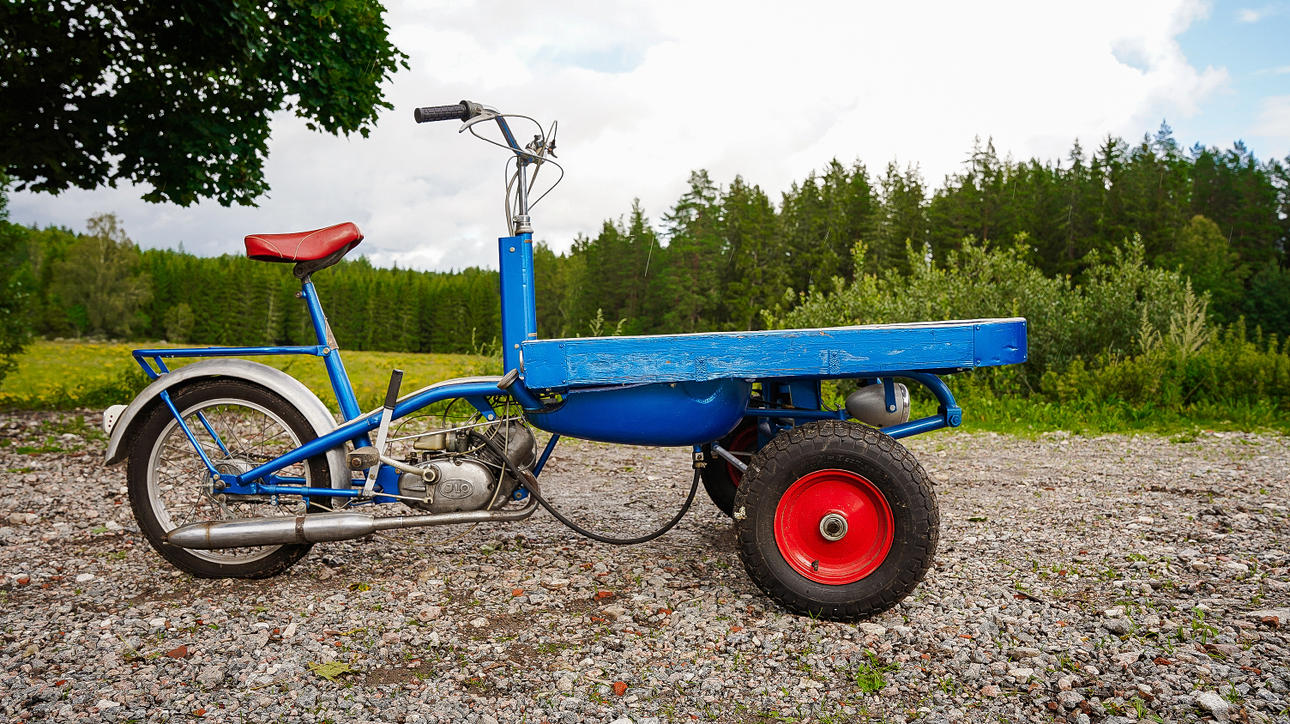 MONARK, flakmoped, tillverkad från 1955-60, Varberg. Fordon, Båtar ...