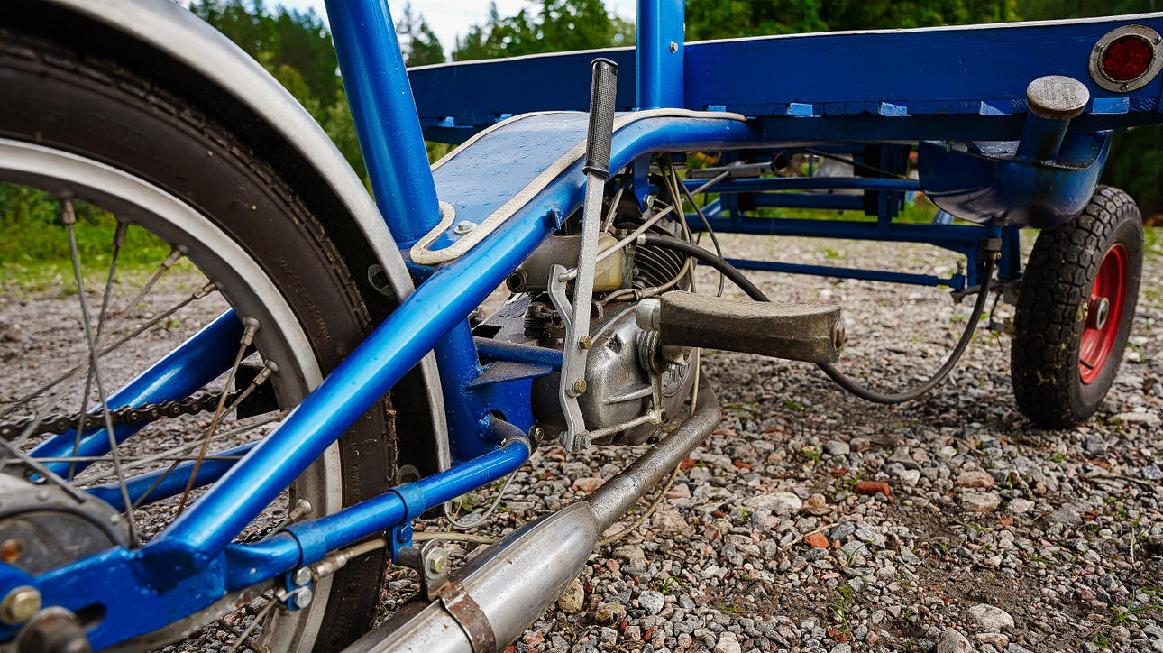 MONARK, flakmoped, tillverkad från 1955-60, Varberg. Fordon, Båtar ...
