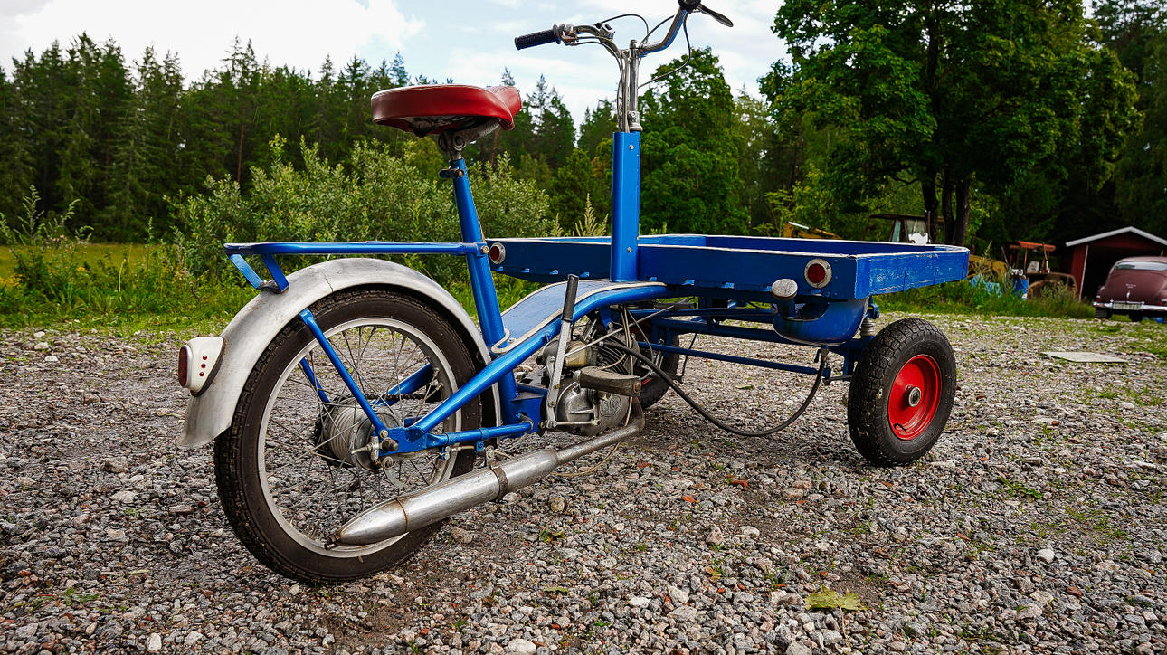 MONARK, flakmoped, tillverkad från 1955-60, Varberg. Fordon, Båtar ...