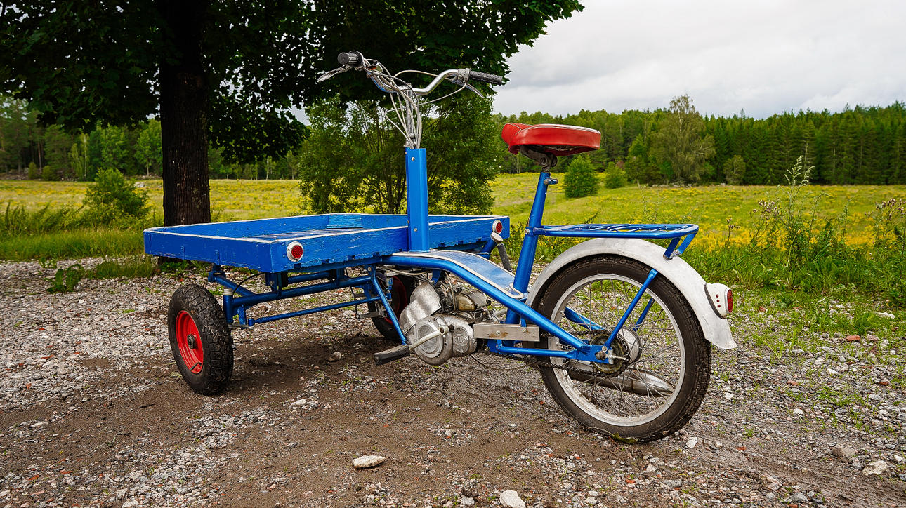 MONARK, flakmoped, tillverkad från 1955-60, Varberg. Fordon, Båtar ...