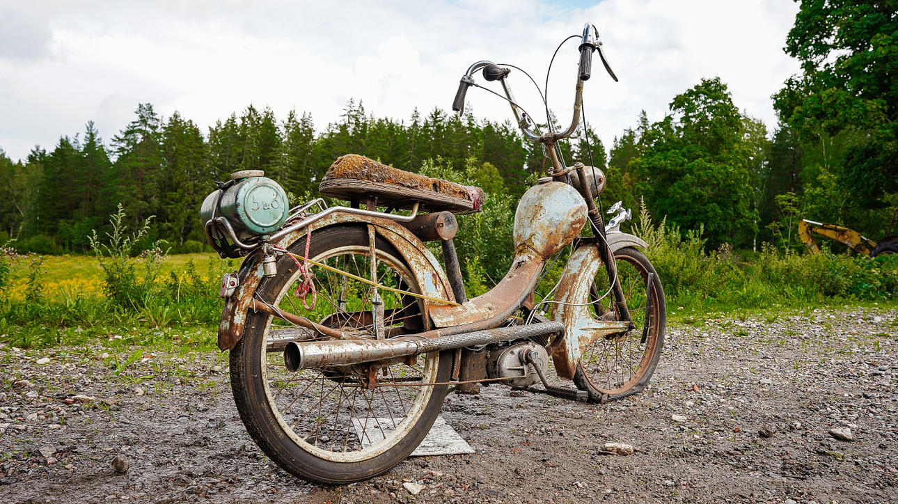 MONARK, moped, 1950/60-tal. Fordon, Båtar & Delar - Mopeder - Auctionet