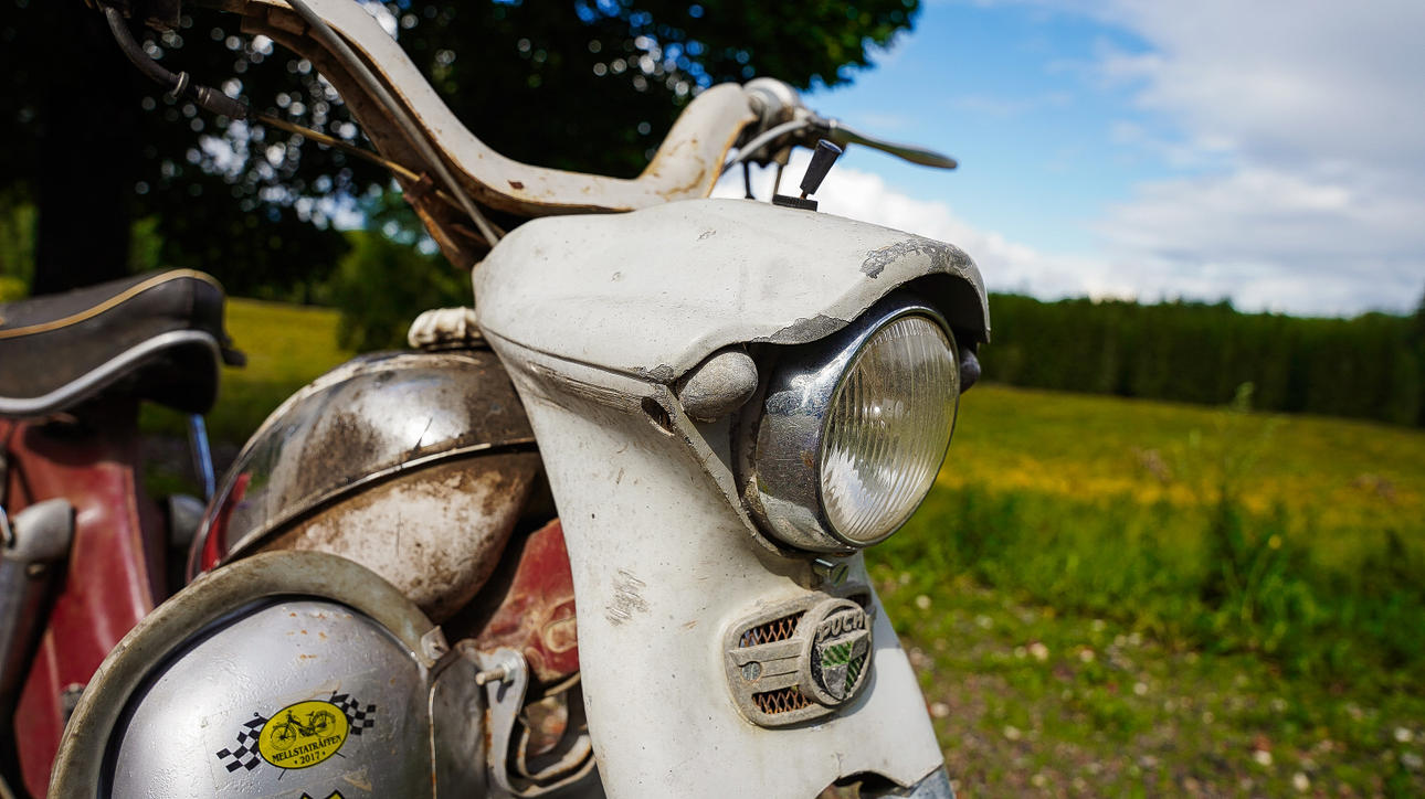 PUCH, moped, modell VS50, 1950/60-tal. Fordon, Båtar & Delar - Mopeder ...