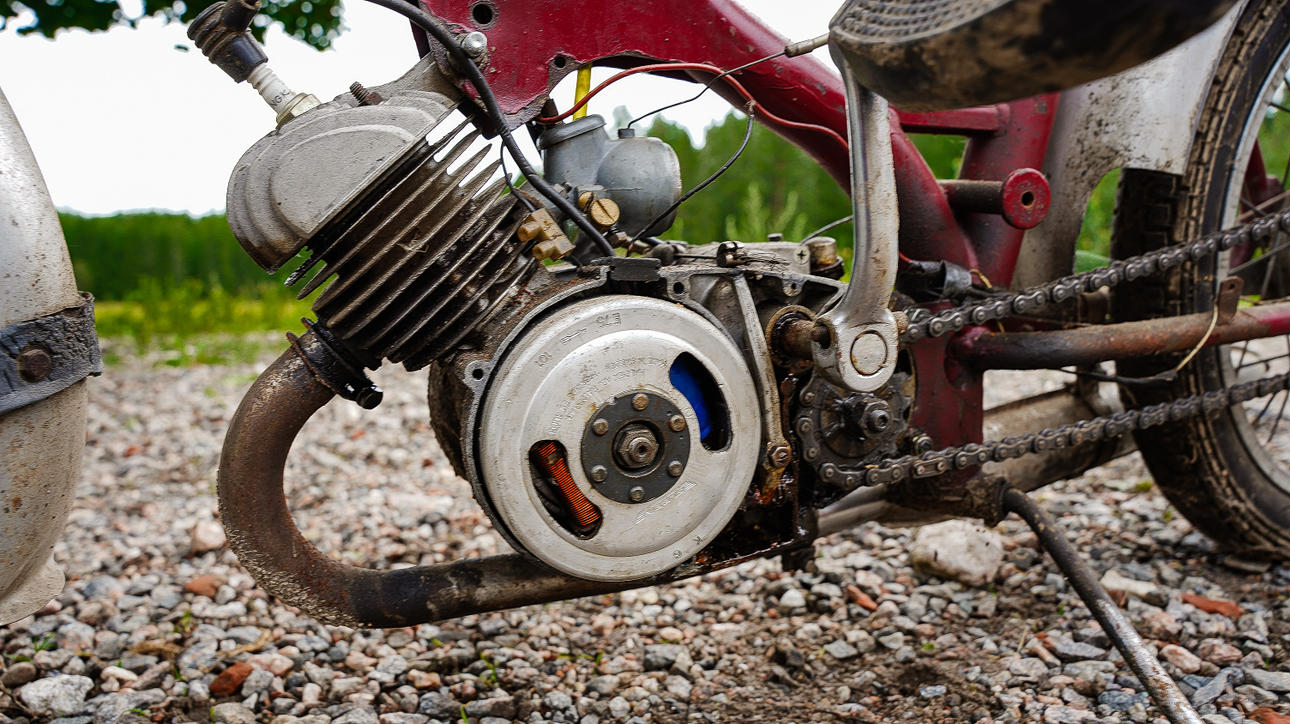 MONARK SCOOTER, moped, 1950/60-tal. Fordon, Båtar & Delar - Mopeder ...