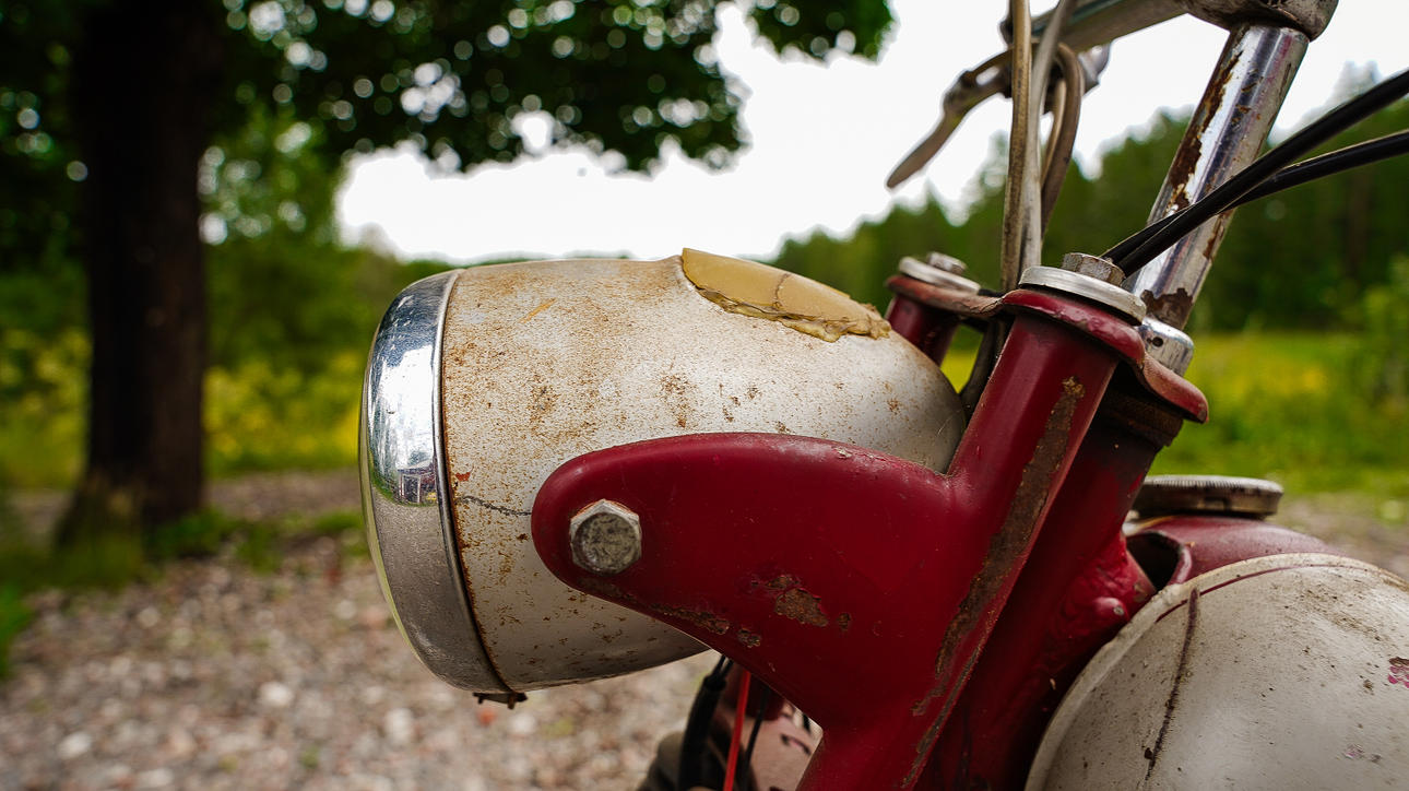 MONARK SCOOTER, moped, 1950/60-tal. Fordon, Båtar & Delar - Mopeder ...