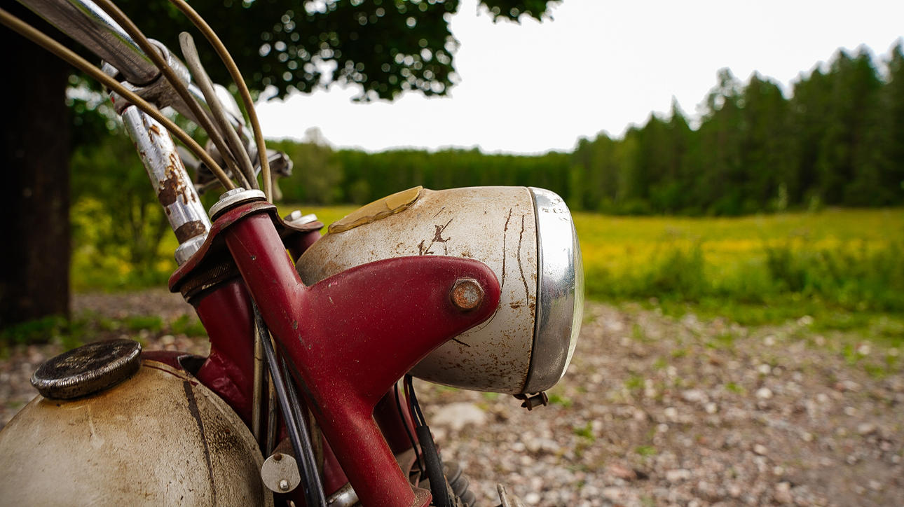 MONARK SCOOTER, moped, 1950/60-tal. Fordon, Båtar & Delar - Mopeder ...