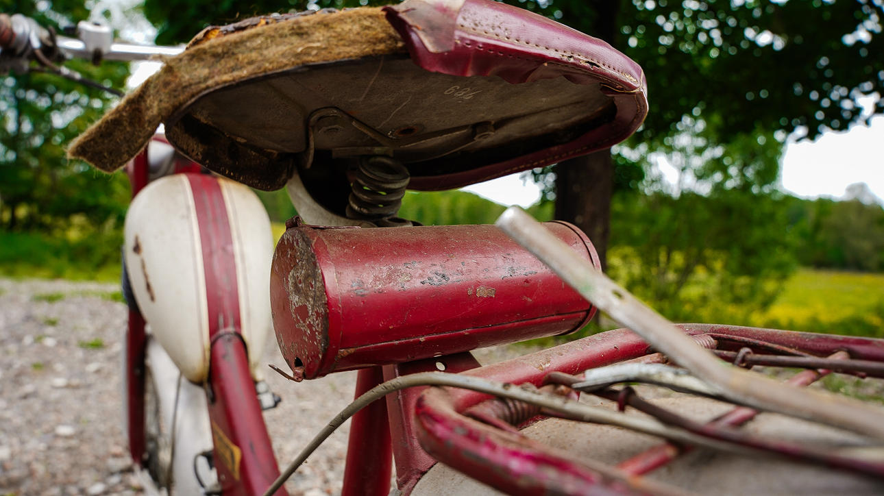 MONARK SCOOTER, moped, 1950/60-tal. Fordon, Båtar & Delar - Mopeder ...