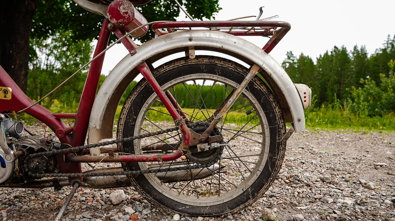 MONARK SCOOTER, moped, 1950/60-tal. Fordon, Båtar & Delar - Mopeder ...
