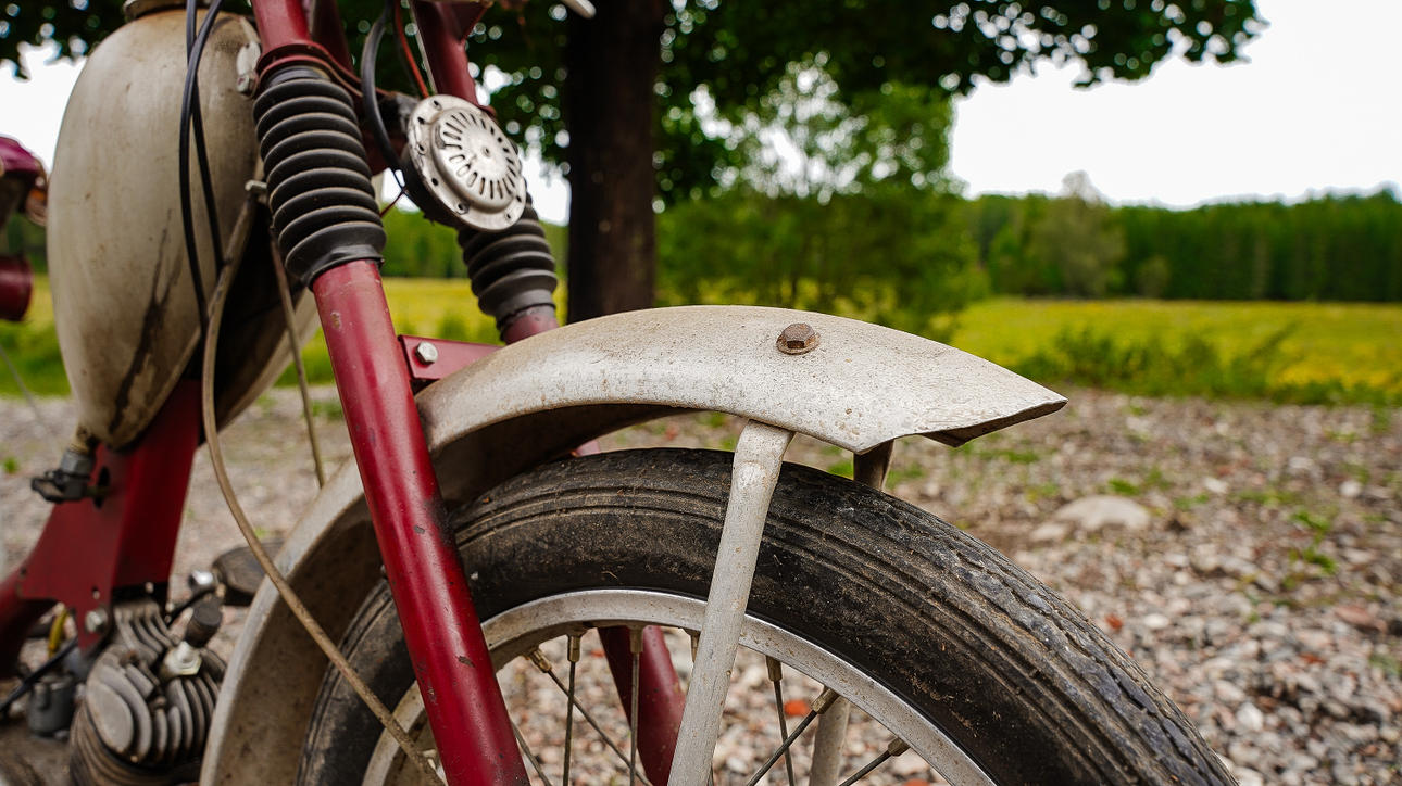 MONARK SCOOTER, moped, 1950/60-tal. Fordon, Båtar & Delar - Mopeder ...