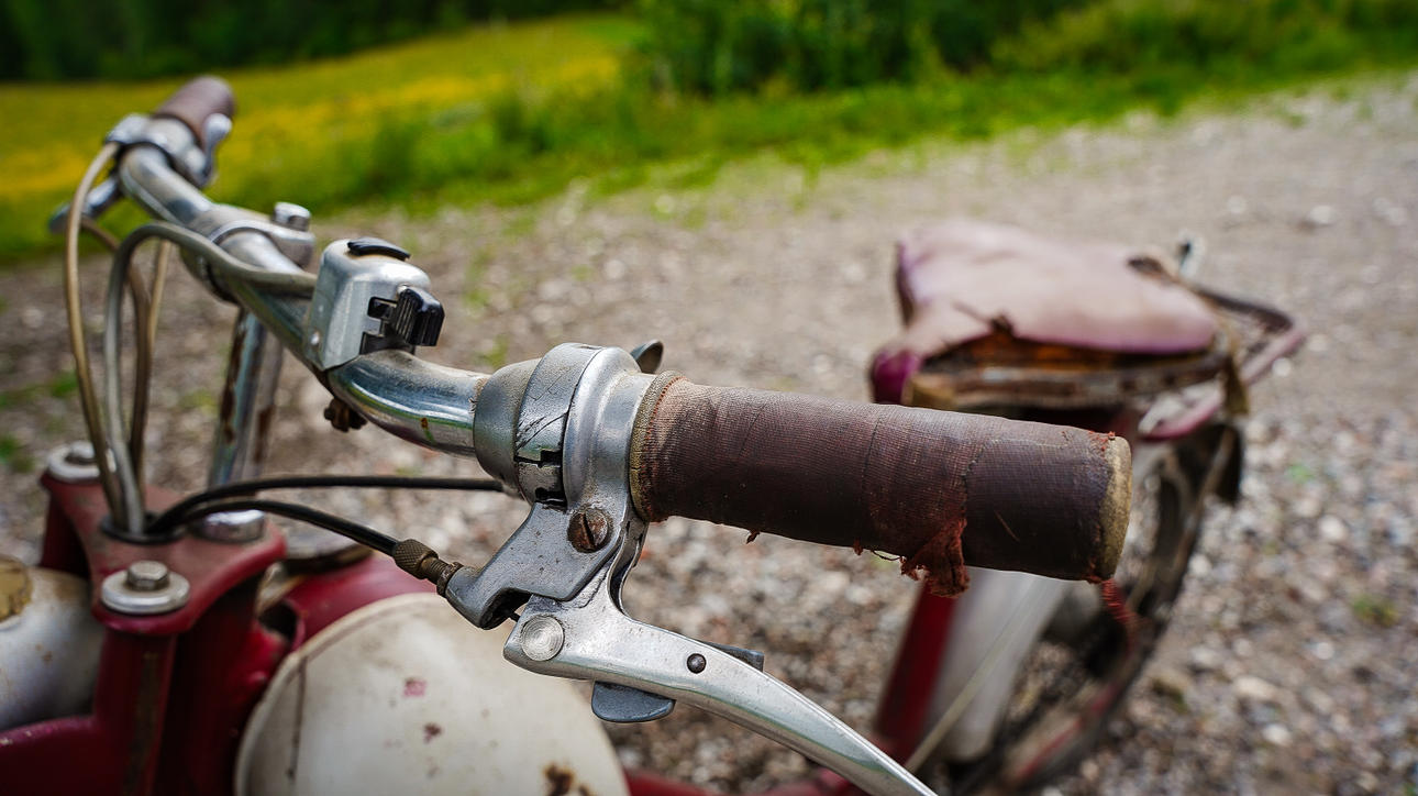 MONARK SCOOTER, moped, 1950/60-tal. Fordon, Båtar & Delar - Mopeder ...