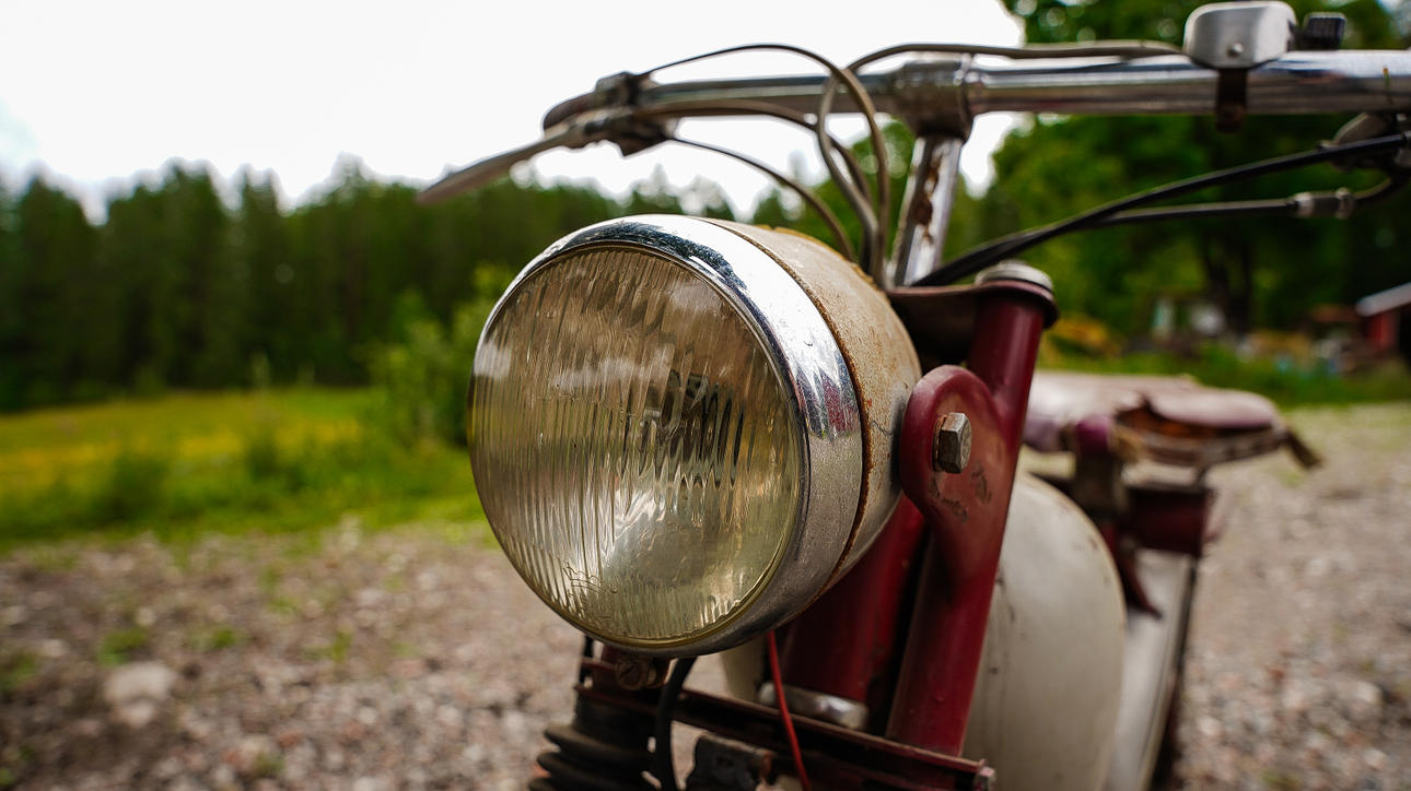 MONARK SCOOTER, moped, 1950/60-tal. Fordon, Båtar & Delar - Mopeder ...