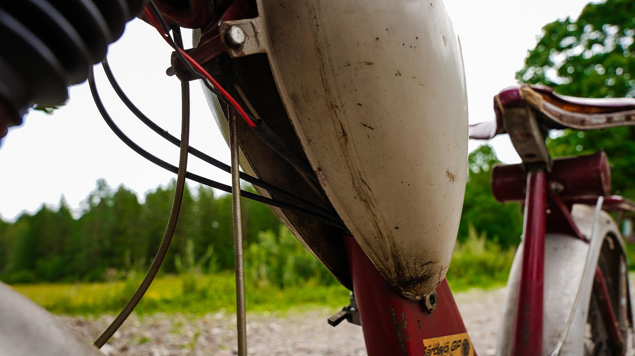 MONARK SCOOTER, moped, 1950/60-tal. Fordon, Båtar & Delar - Mopeder ...