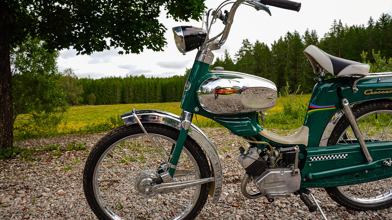 CRESCENT, moped, modell Sport 1173, 1964, Sverige. Fordon, Båtar ...