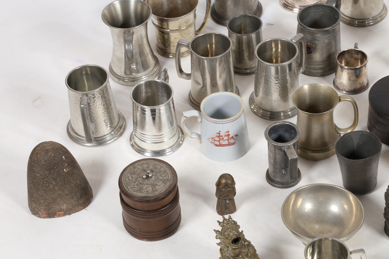 A VERY LARGE COLLECTION OF METAL-WARE. Silver & Metals - Other metals ...