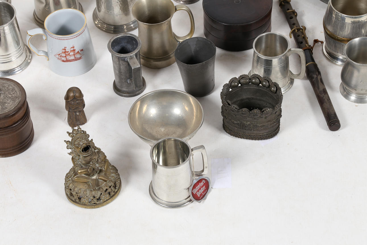 A VERY LARGE COLLECTION OF METAL-WARE. Silver & Metals - Other metals ...