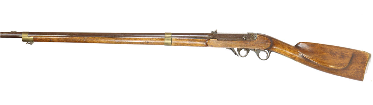 CHAMBER LOADING RIFLE, Swedish, make Carl Gustav, model 1851 for the ...