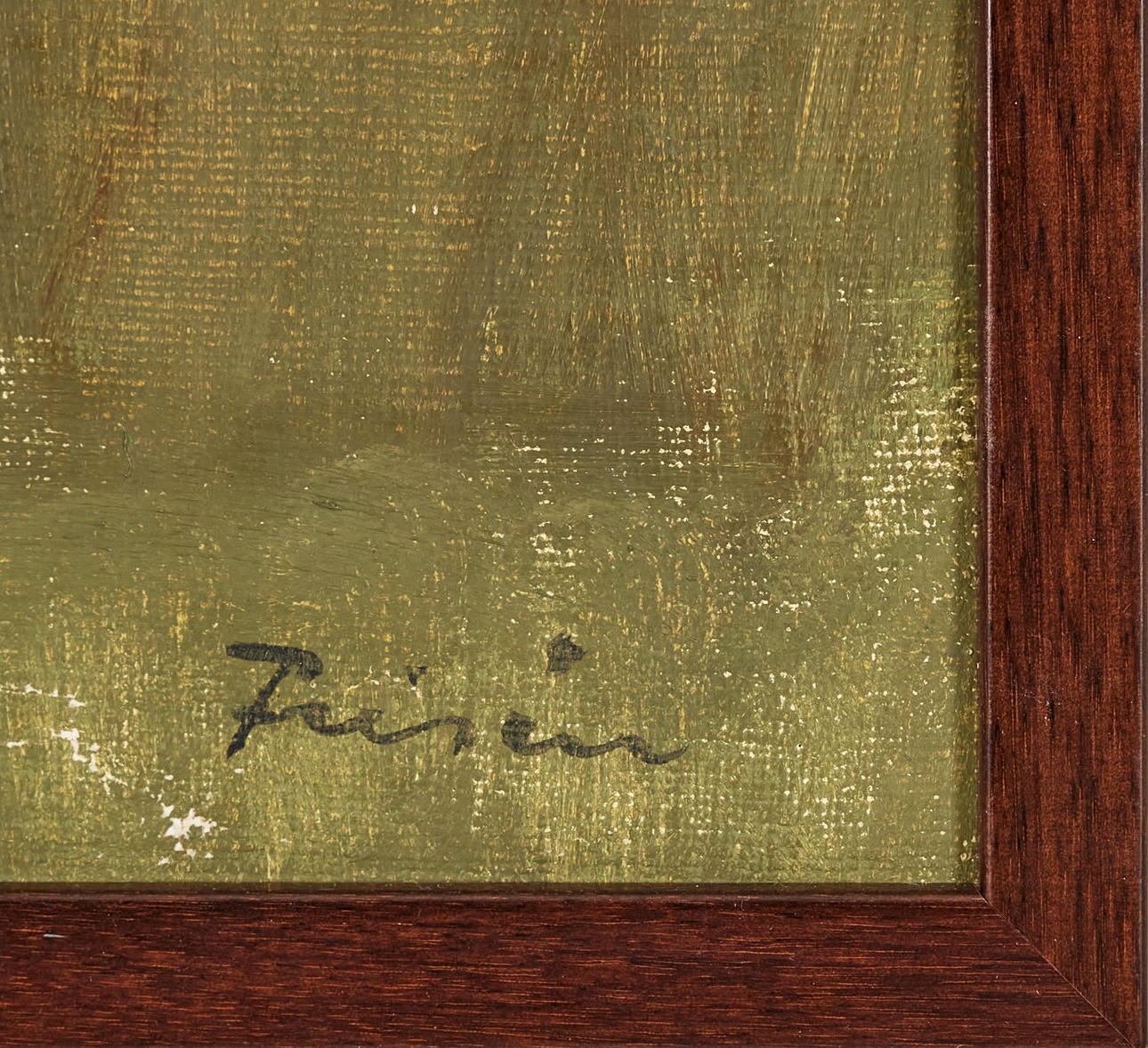 VERA FRISÉN. Äng. Konst - Måleri - Auctionet