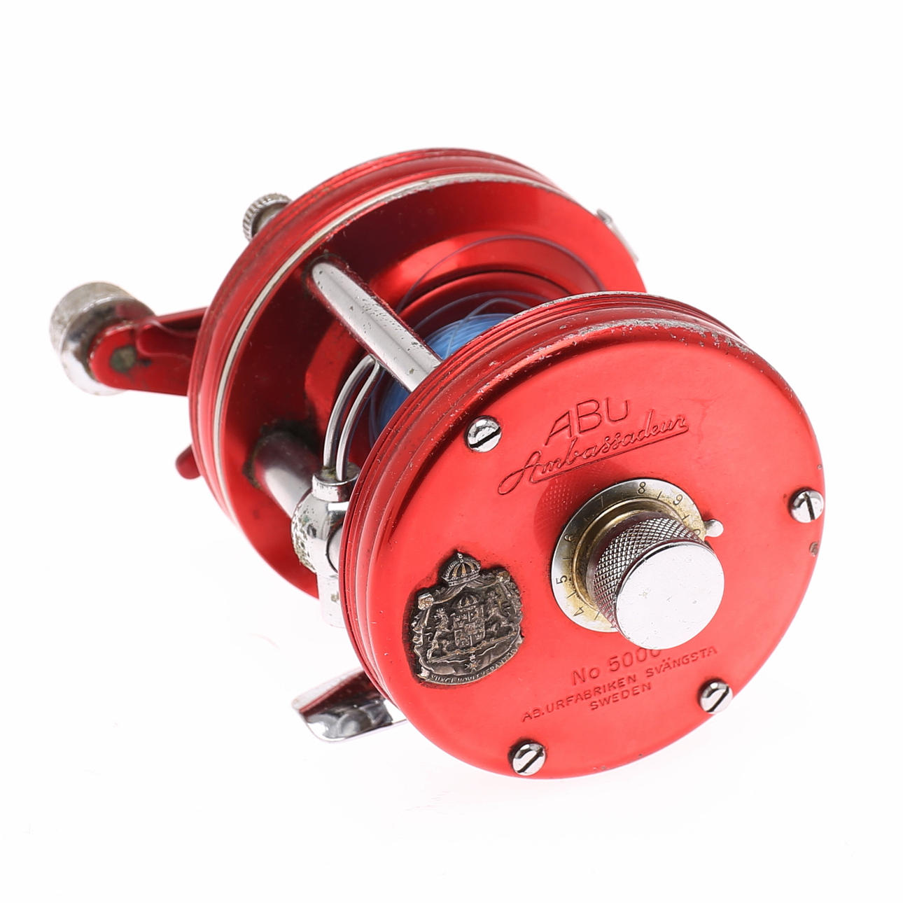 FISKERULLE, ABU Ambassadeur 5000. Samlarföremål - Fiskeutrustning - Auctionet