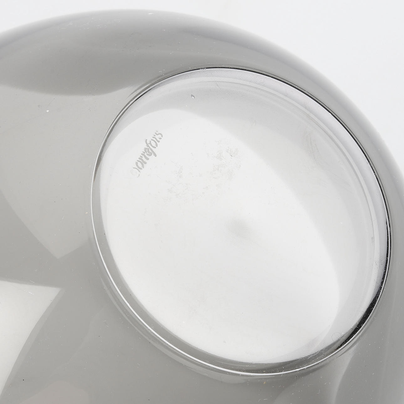 NILS LANDBERG. Skål, glas, Orrefors/Sandvik. Glas - Bruksglas - Auctionet