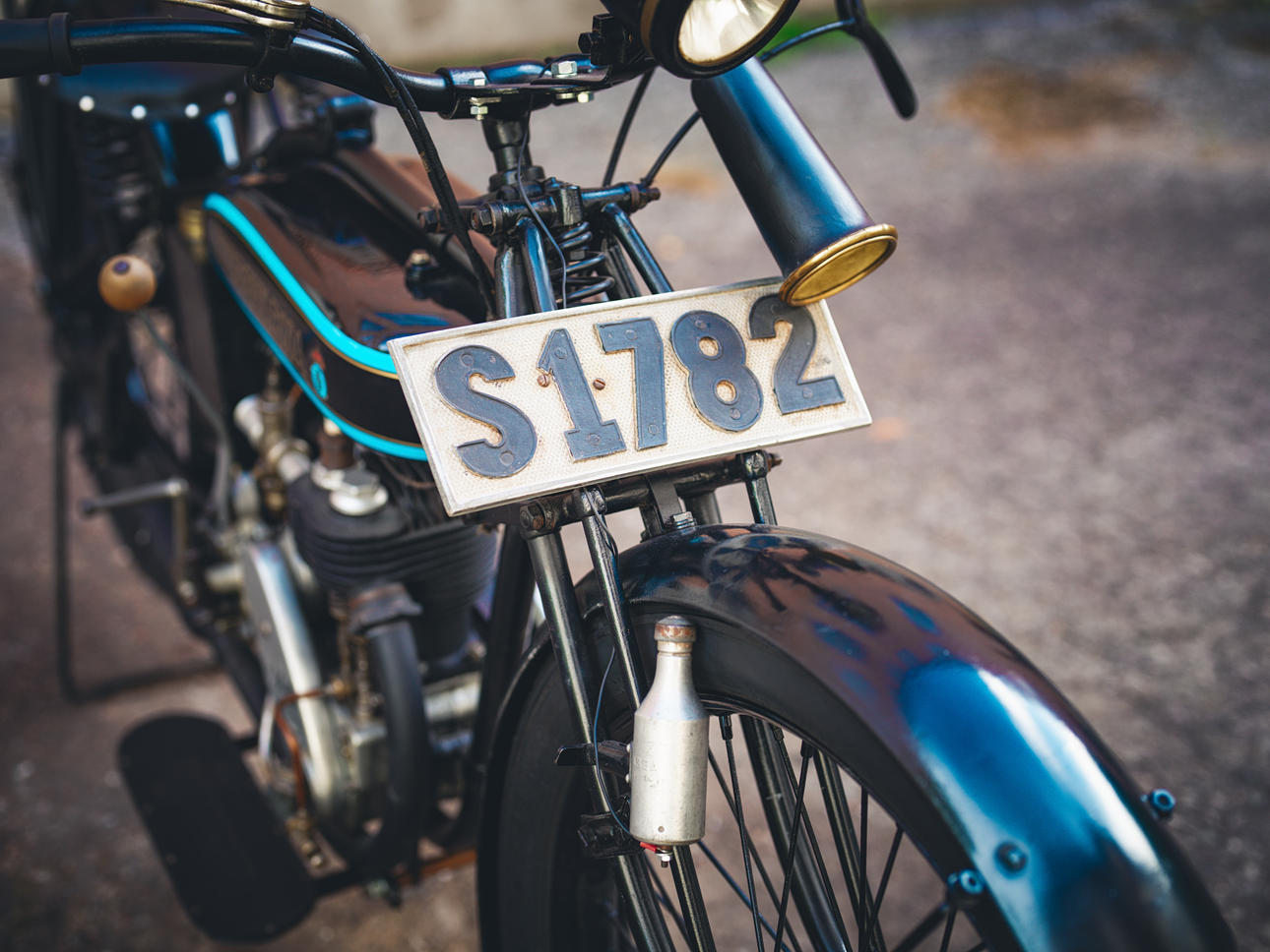 HUSQVARNA, Model 25, 1927. Fordon, Båtar & Delar - Motorcyklar - Auctionet