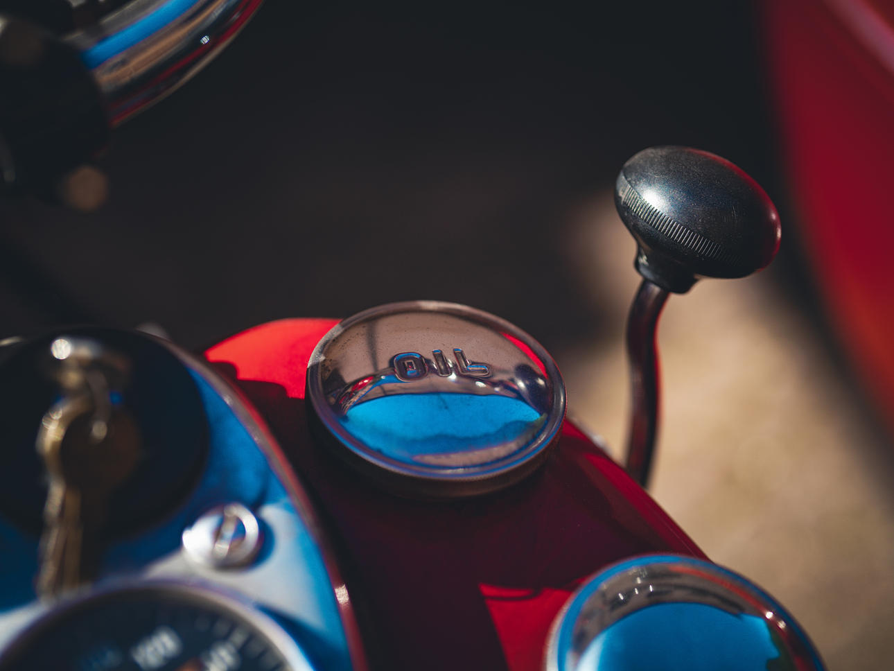 INDIAN, Chief Model 346 with Sidecar. Model year: registered as a 1947 ...