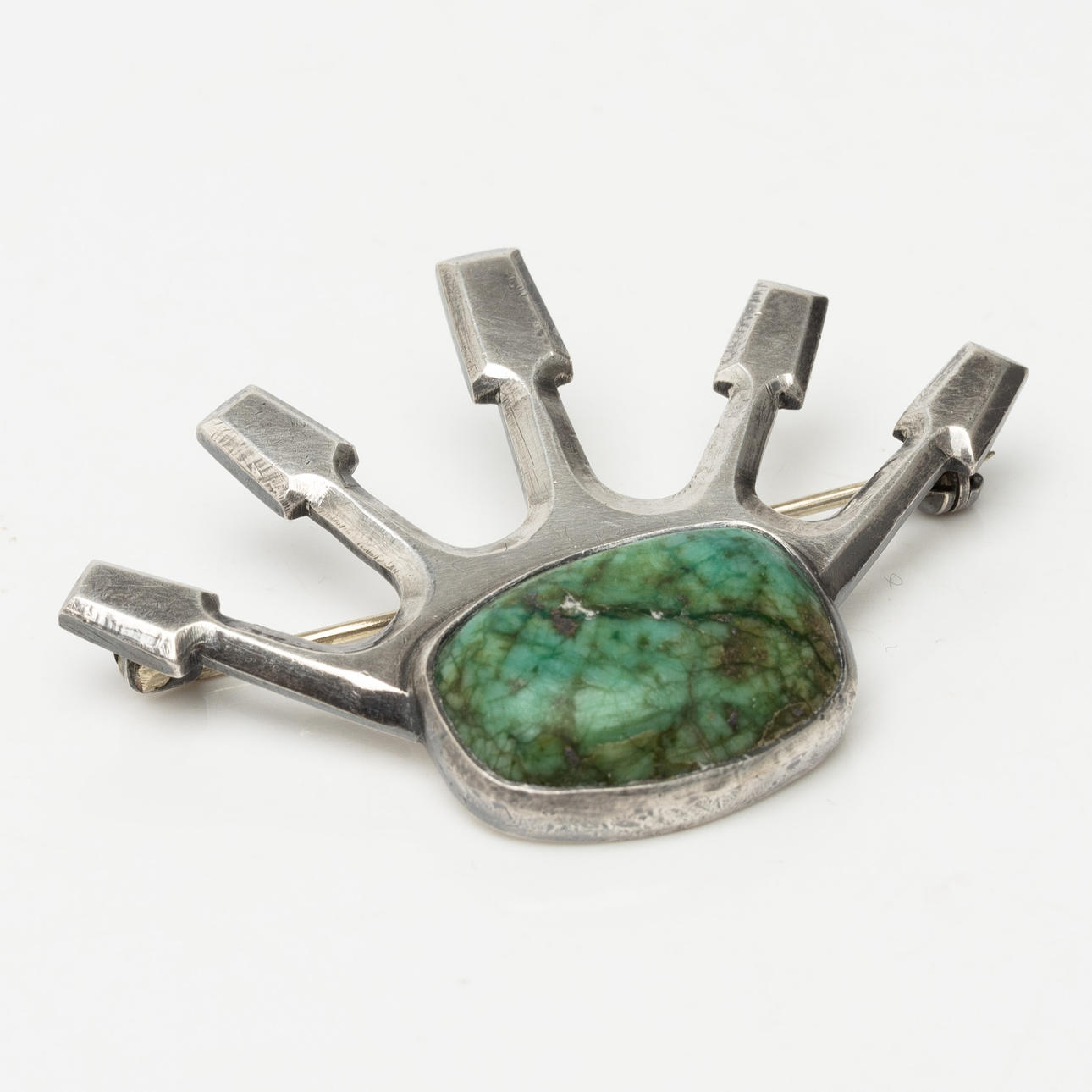 CLAES GIERTTA. brosch, silver och turkos, 1960. Smycken & Ädelstenar ...